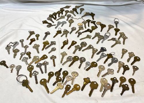 50+ lot of keys collection, House, padlock locks more mixed lot Old VTG | eBay