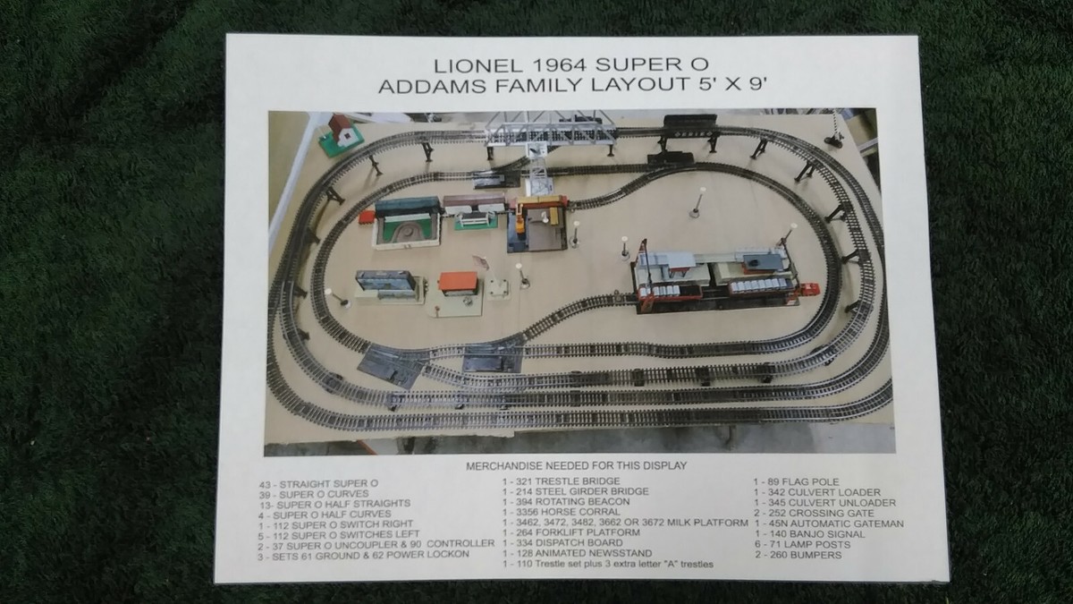 Lionel Train Layout Floor Plans
