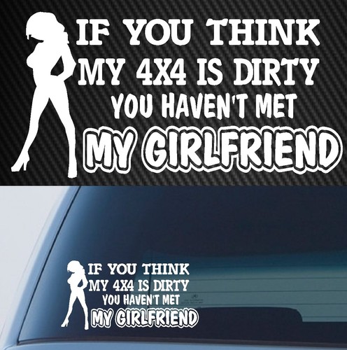 4x4 4WD ute DECAL FUNNY STICKER 200mm | eBay Australia