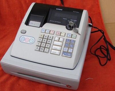 Casio PCR-T265 DL-1329 Cash Register with Drawer | eBay