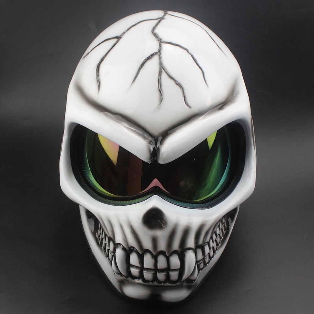Skull Face Motorcycle New Arrival Custom Skull Motorcycle Helmet