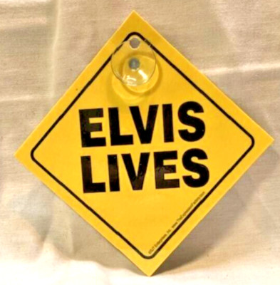 Elvis Presley Window Car Sign 6" Vintage Fun Truck Camper Windows | eBay