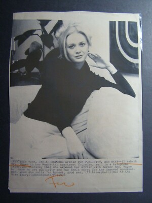 AP Wire Press Photo 1978 Elizabeth Ray exposed her affair with Rep ...