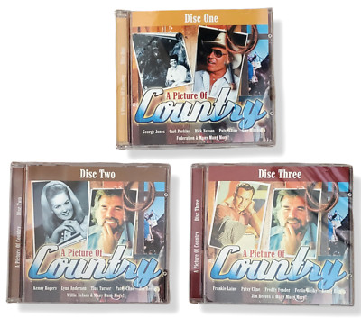 A PICTURE OF COUNTRY 3 CD Set Collection of Country & Western Greats | eBay
