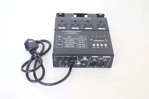 4 Channel LED Controller Digital DMX Dimmer Pack Remote Control for ...