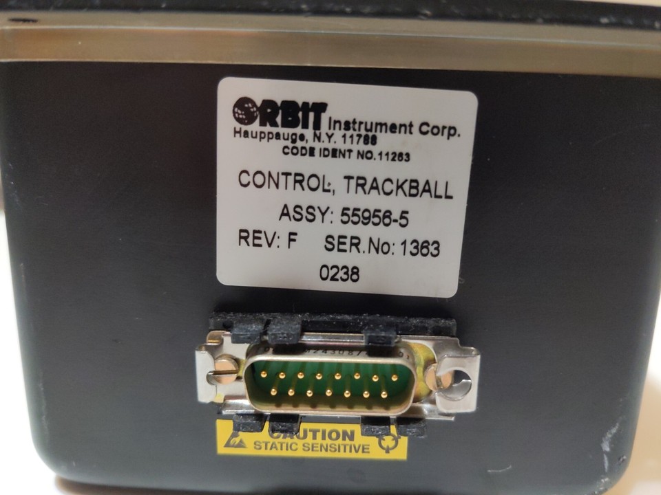 Orbit Instrument Control Trackball | eBay