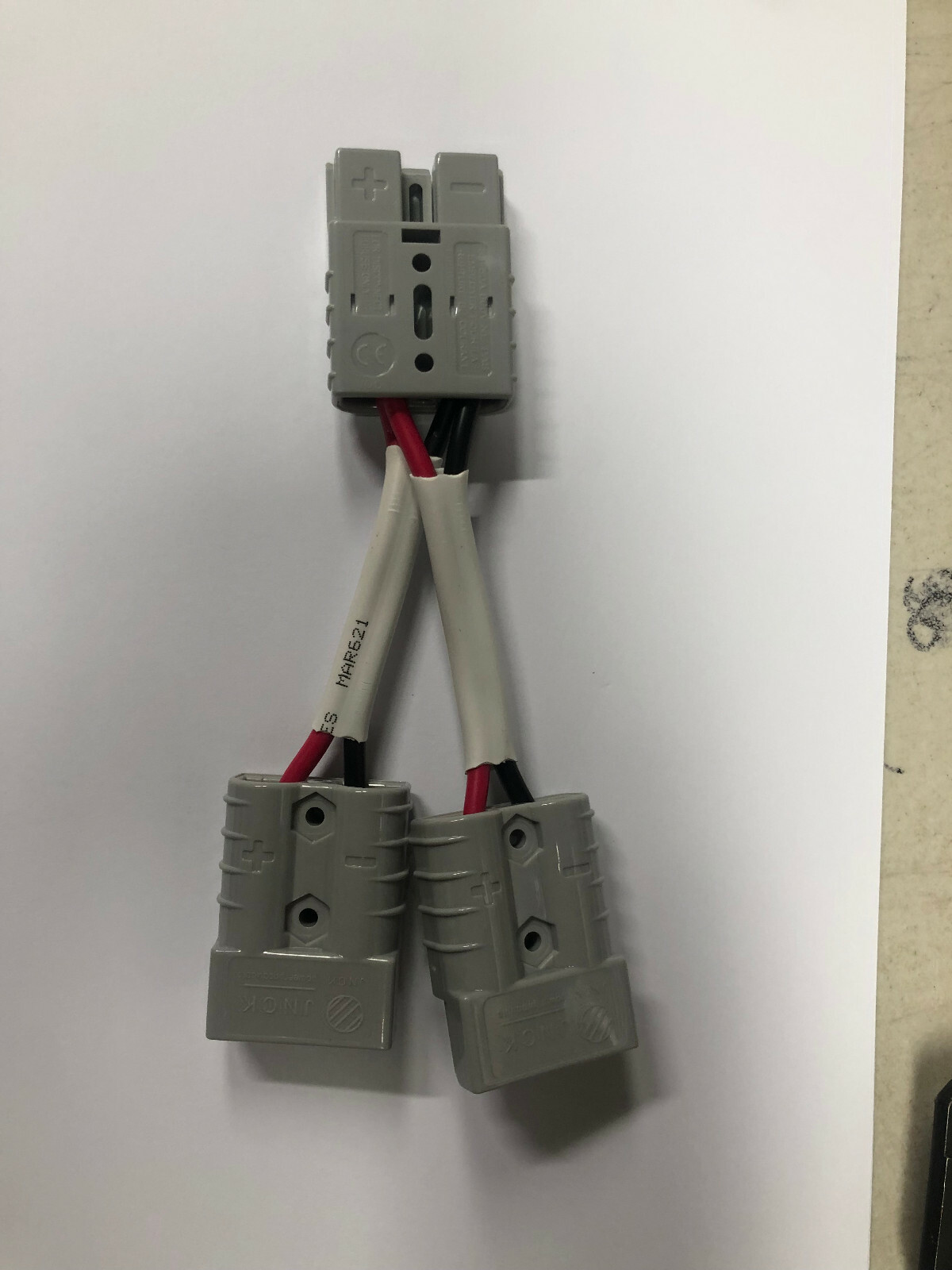 Double Y Adaptor Anderson Plug Connector 50Amp 6mm Marine Auto 50 AMP ...