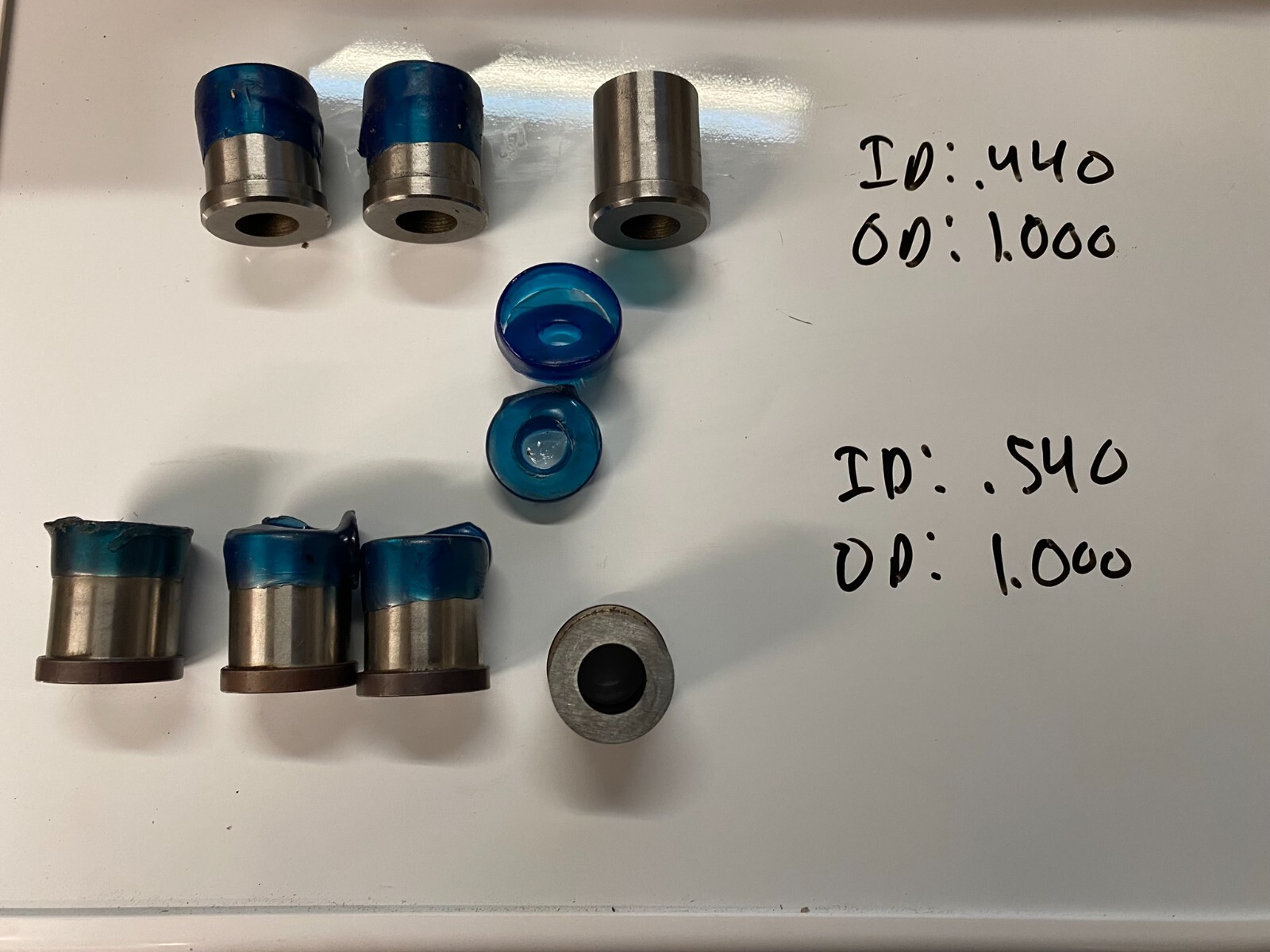 7 Lot round .440" and .540" Punch Press Tooling Pin Die Shoe | eBay