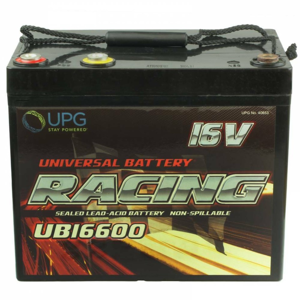 Dual 12 & 16 Volt Racing Battery [TURBO-16V] | eBay