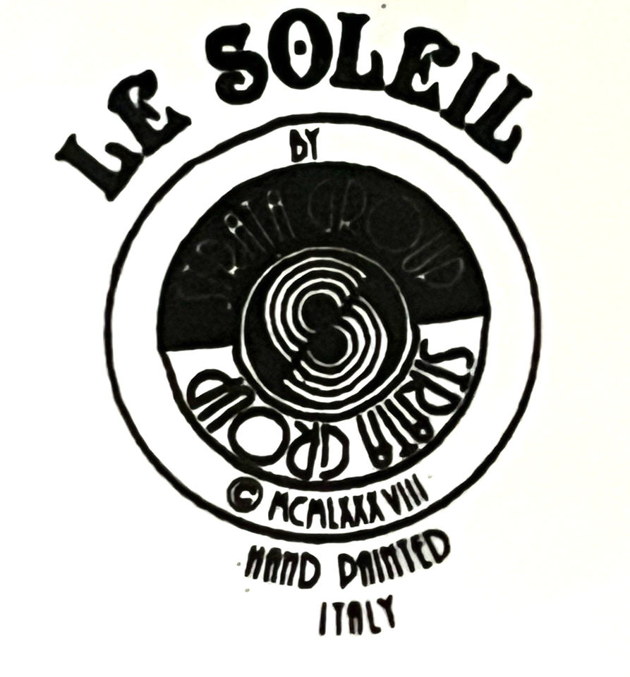 Le Soleil Country Pottery Italy Sugar Bowl Hand Painted from Strata ...