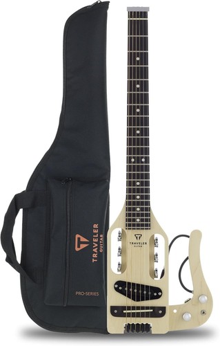 Traveler Guitar 6 String Pro- Maple Right PS MPS Black Walnut Fretboard ...