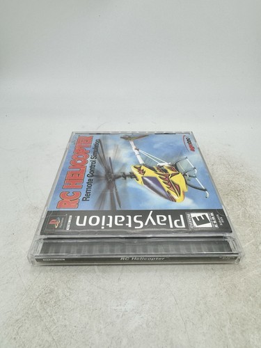 RC Helicopter Sony PlayStation 1, 2002 Complete W Reg Card PS1 Game ...