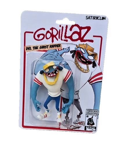 Gorillaz Rare Action Figure – Del the Ghost Rapper Fan Art Custom ...