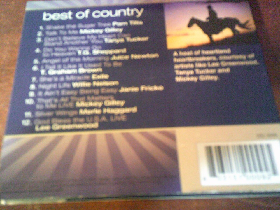 THE BEST OF COUNTRY VARIOUS COUNTRY ARTISTS CD 803151000925| eBay