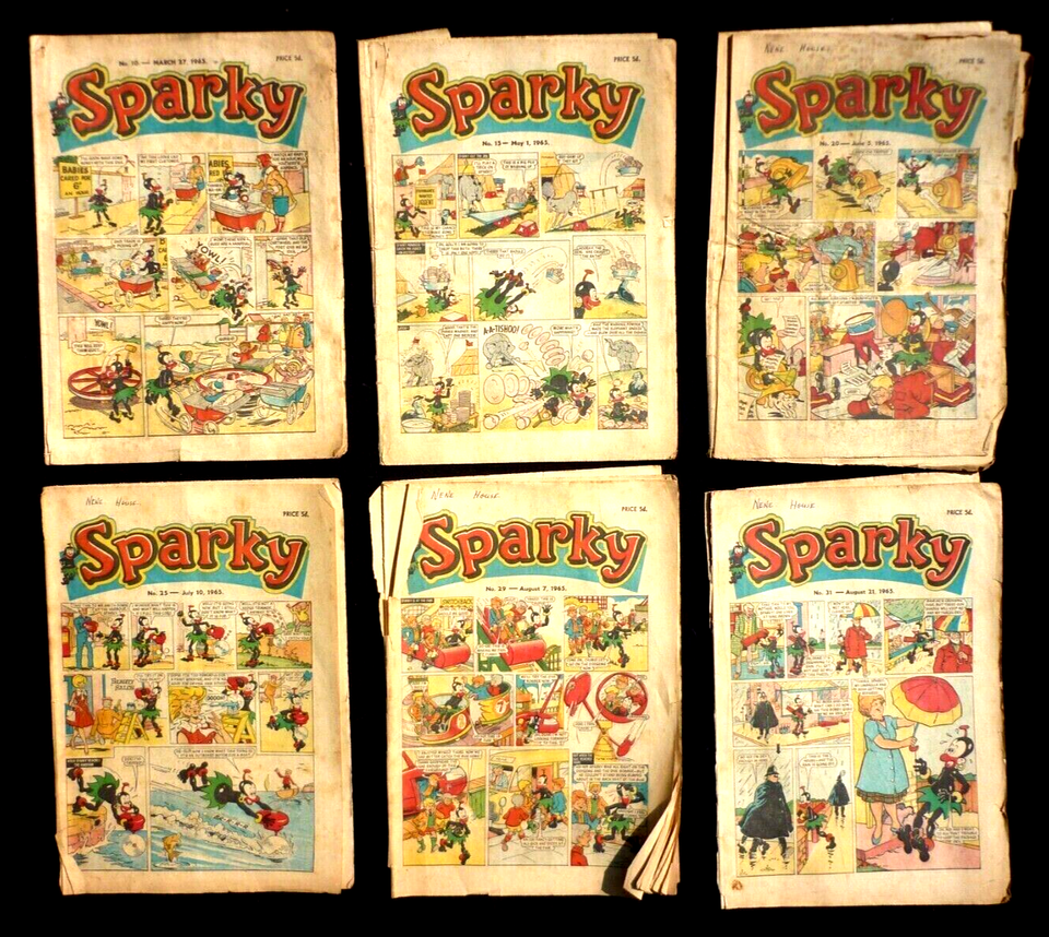 SPARKY #10-61 (1965/1966) comics 18 issues | eBay UK