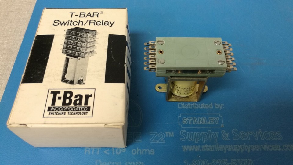 T-Bar Incorporated 801-12C-110 T Bar Relay T-80112C110 - Working Pull ...