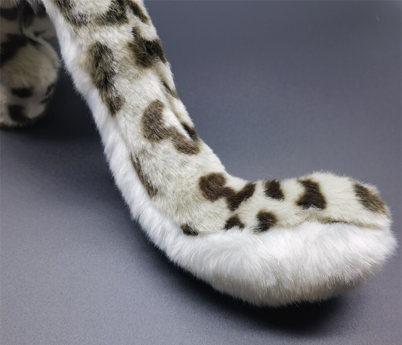 Snow Leopard 12 Inch Stuffed Animal Plush Toys Toddler Doll Kids Gifts ...