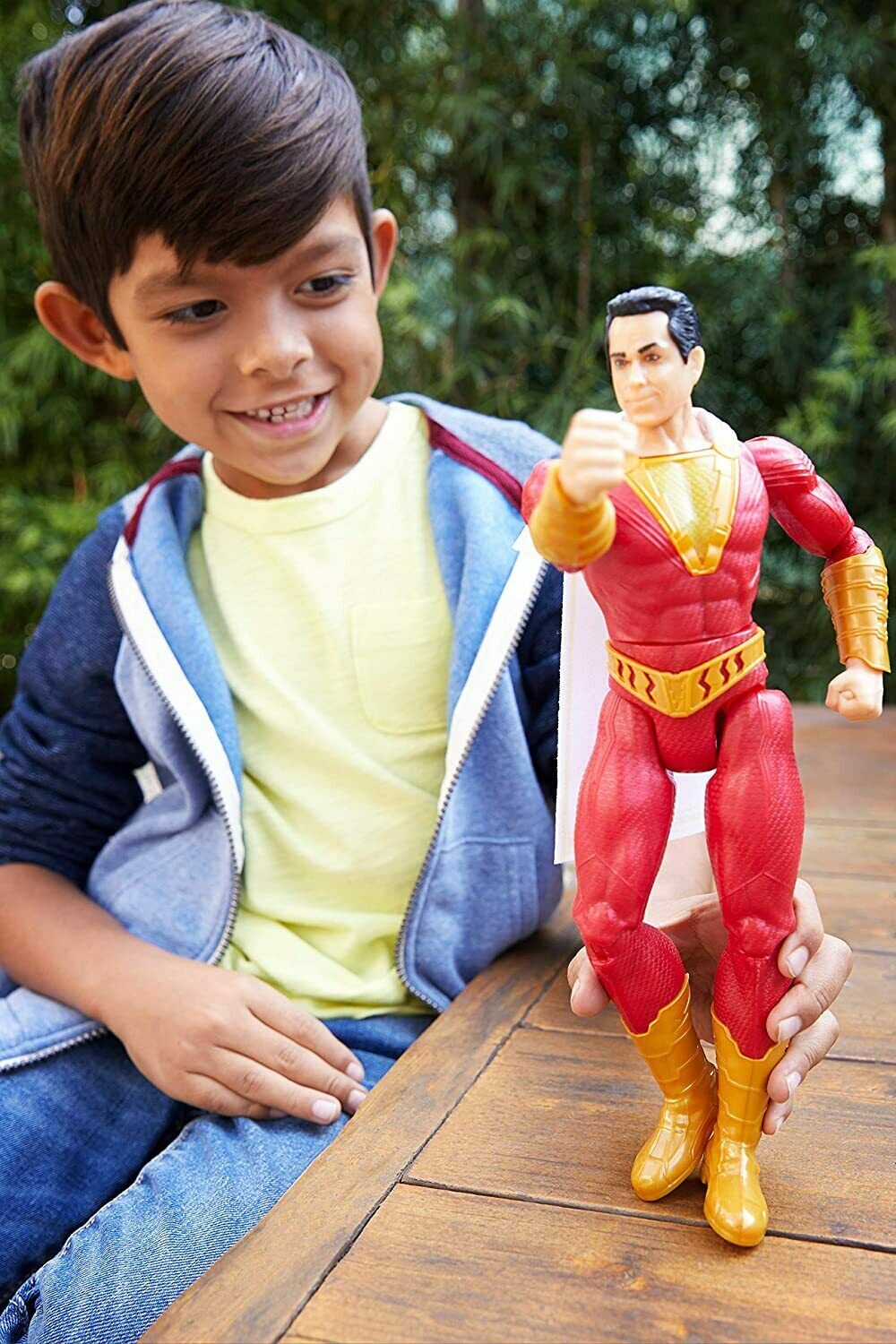 Shazam Movie 12" Thunder Punch Shazam Figure DC Mattel for sale online ...