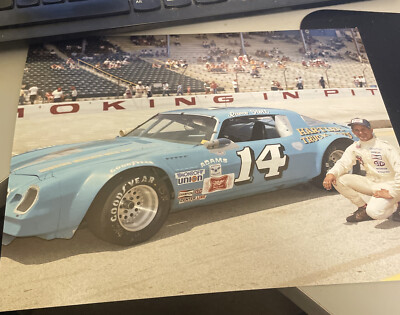 1980 Ramo Stott USAC Camaro Stock Car Racing 8x10 Pose Photo | eBay