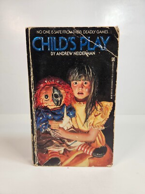 1985 Child's Play by Andrew Neiderman Rare Horror Book 1st Edition | eBay