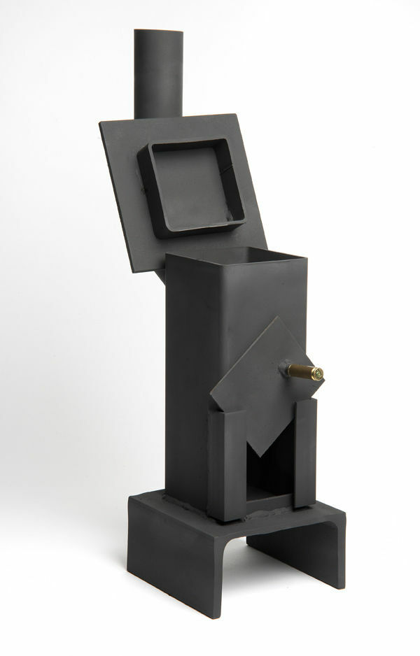 Mini Micro Small Wood Coal Log Burning Stove Peat Multifuel Burner ...