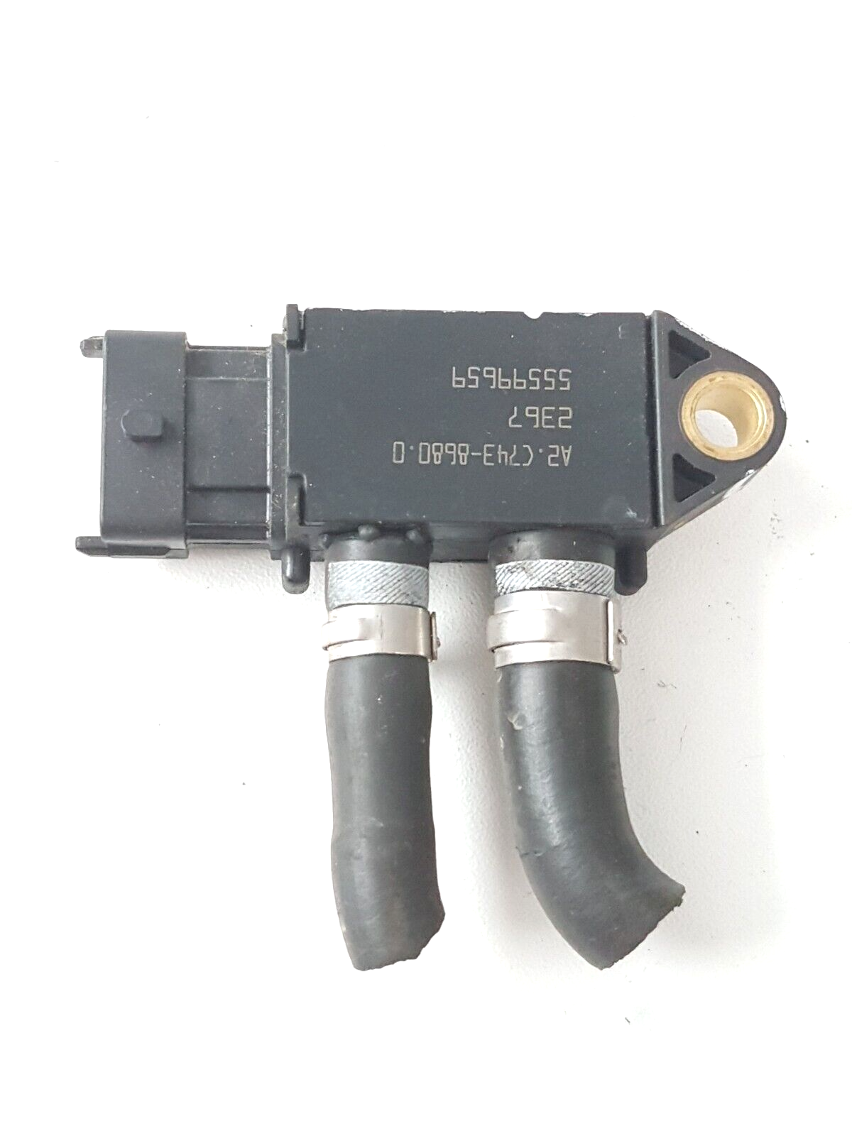 Opel Astra K 2017 Diesel exhaust gas pressure sensor 55599659 ZVG26817 ...