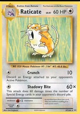 Raticate Pokemon Cards - Find Pokemon Card Pictures With Our Database ...