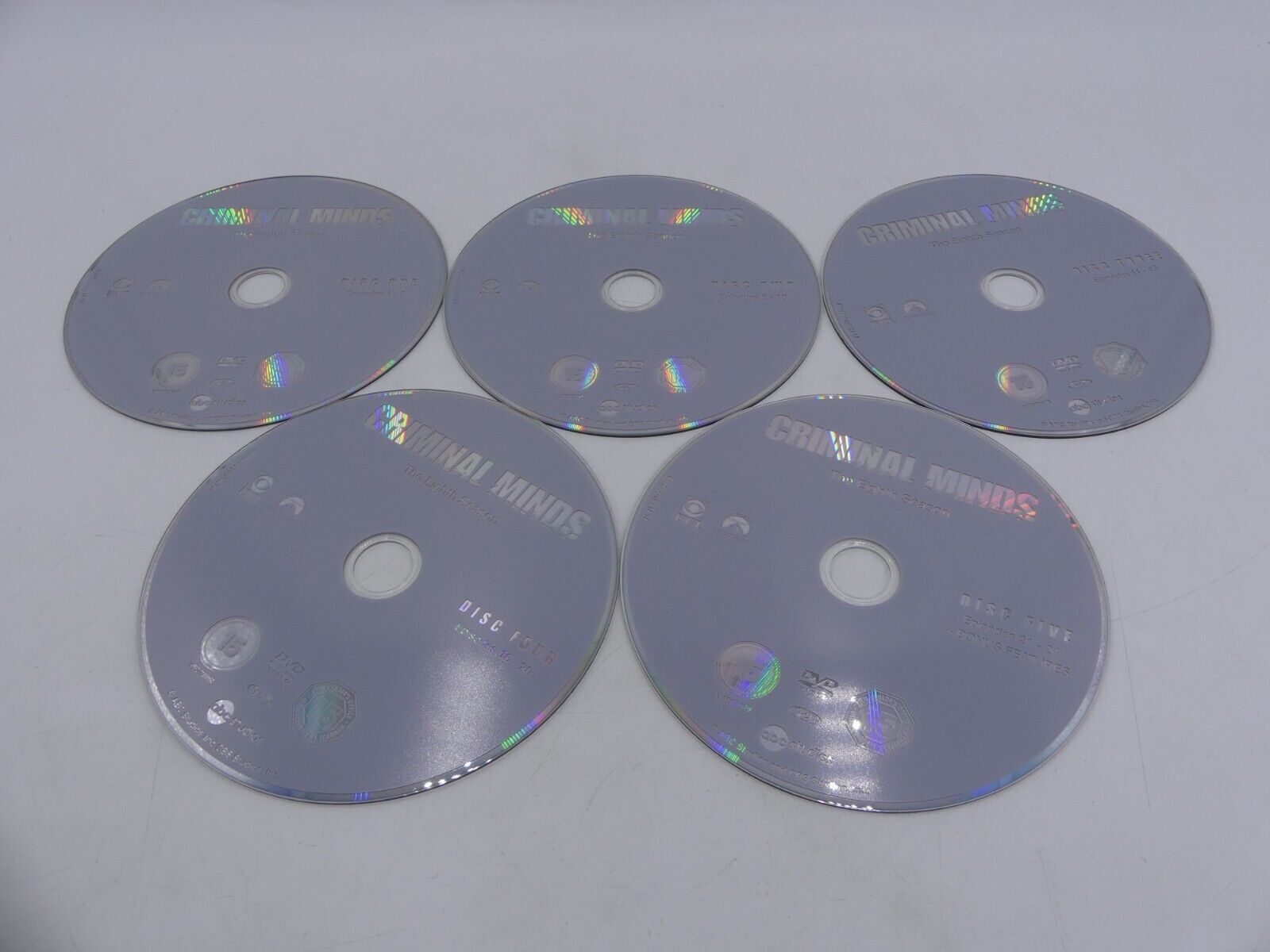 Criminal Minds - Season 8 5 DISC DVD BOX SET REGION 2 | eBay