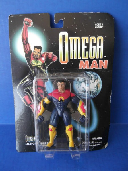 Omega Man African-american Super Hero Action Figure 1993 Omega7 Comics ...