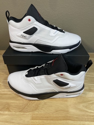 Nike Air Jordan Stay Loyal 3 White Black Red FB1396-106 Mens 10.5 NEW ...