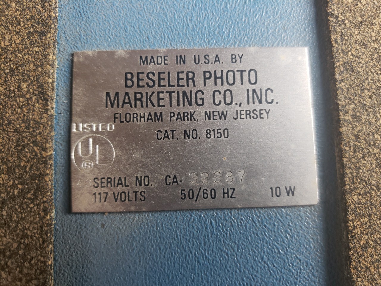 Vintage Beseler PM1 Color Analyzer Solid State Photo Multiplier Model ...