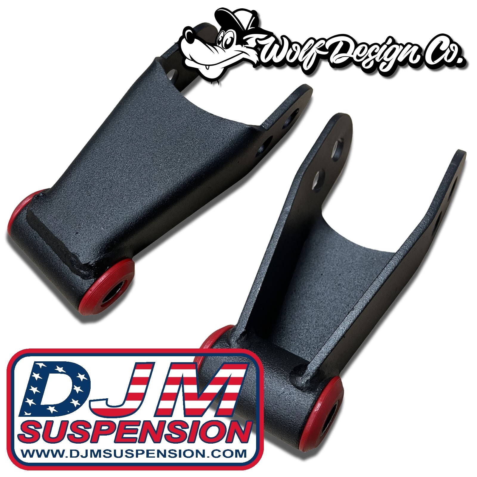 1965-1972 Ford F100 4" Drop Kit Leveling Lowering Shackles Hangers DJM ...