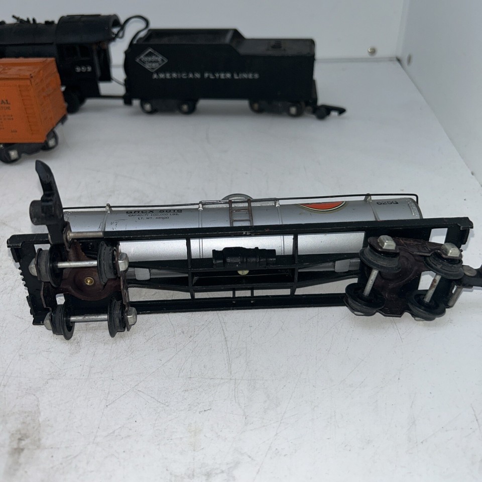 Gilbert American Flyer Steam Freight Train Set with Tracks and other ...