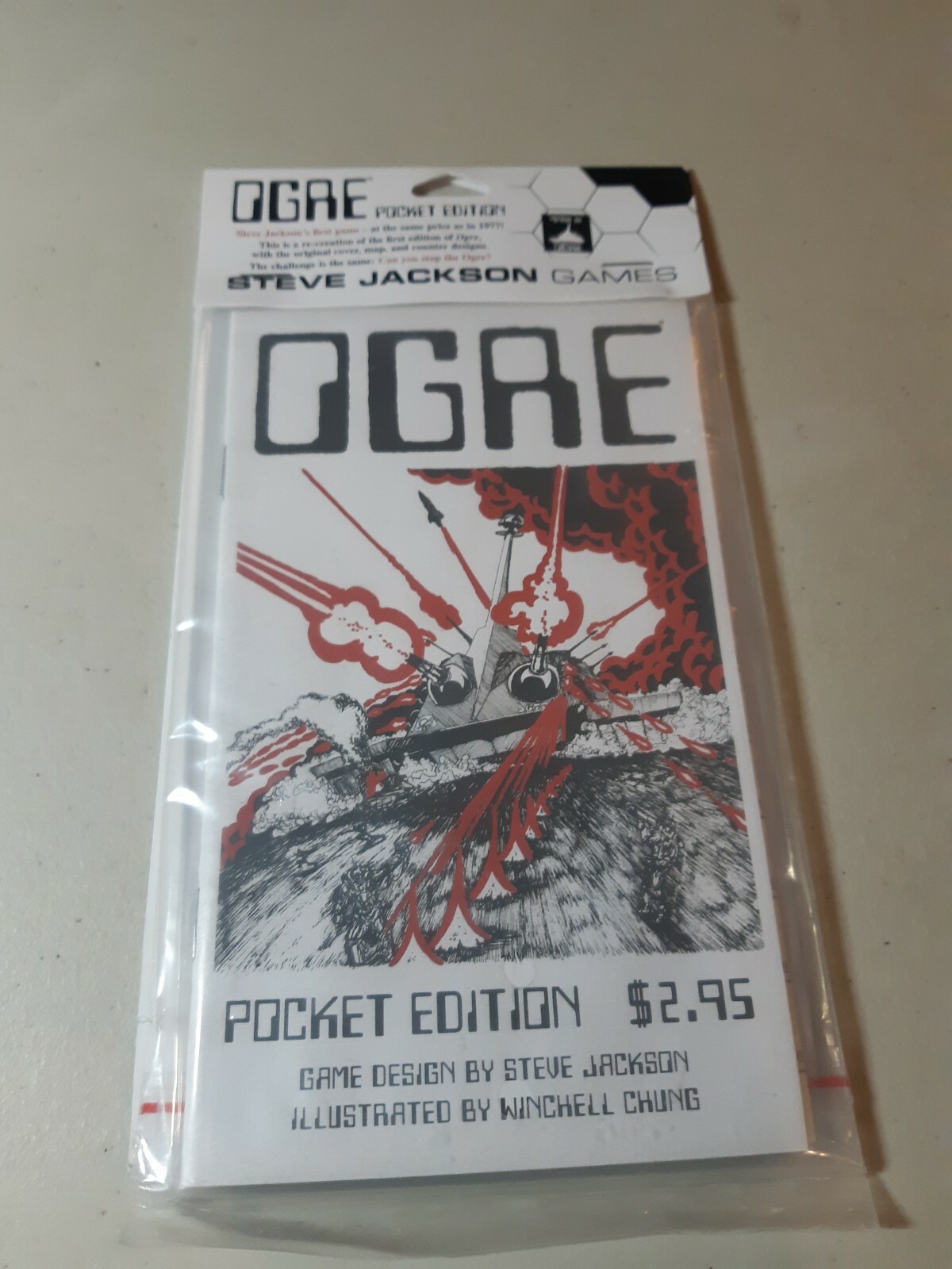 Ogre Pocket Edition Steve Jackson Games 2013 1st Edition 1st Printing ...