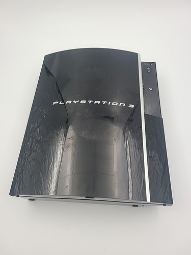 Sony Playstation 3 Fat Console ONLY Model CECHP01 PS3 Black . | eBay