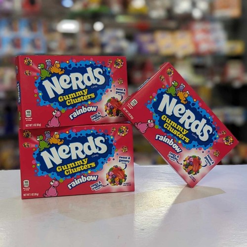 Nerds Gummy Clusters Theatre Box 85g x 3 Boxes USA Import BB 7th July ...