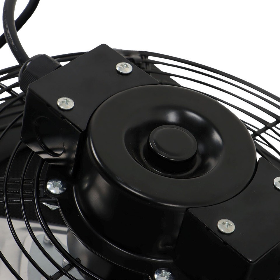 10" Shutter Exhaust Fan Industrial Speed Wall Mount Garage Attic With ...