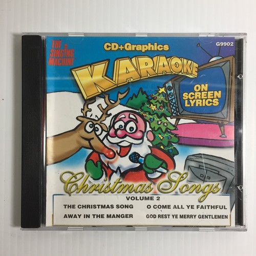 The Sing Machine Christmas Songs Vol. 2 (G9902) CD+G Karaoke ...