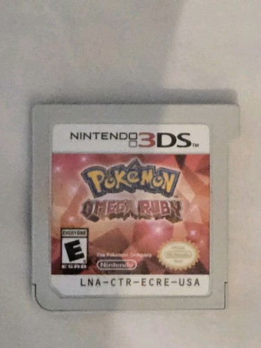 Pokemon Omega Ruby (Nintendo 3DS 2014) Game Cartridge Only Authentic ...