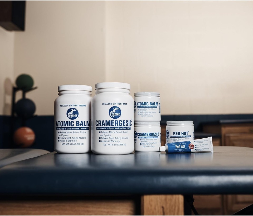 Cramer Atomic Balm, Medium Strength Warming Pain Reliever for Relieving ...