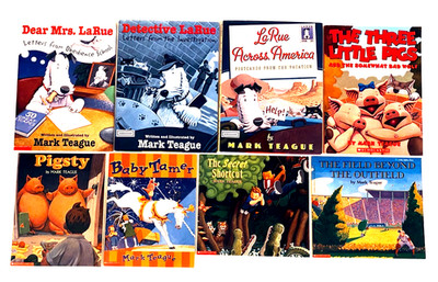 8 Lot Children's Books by Mark Teague: Mrs. LaRue Series & More - HCDJs ...