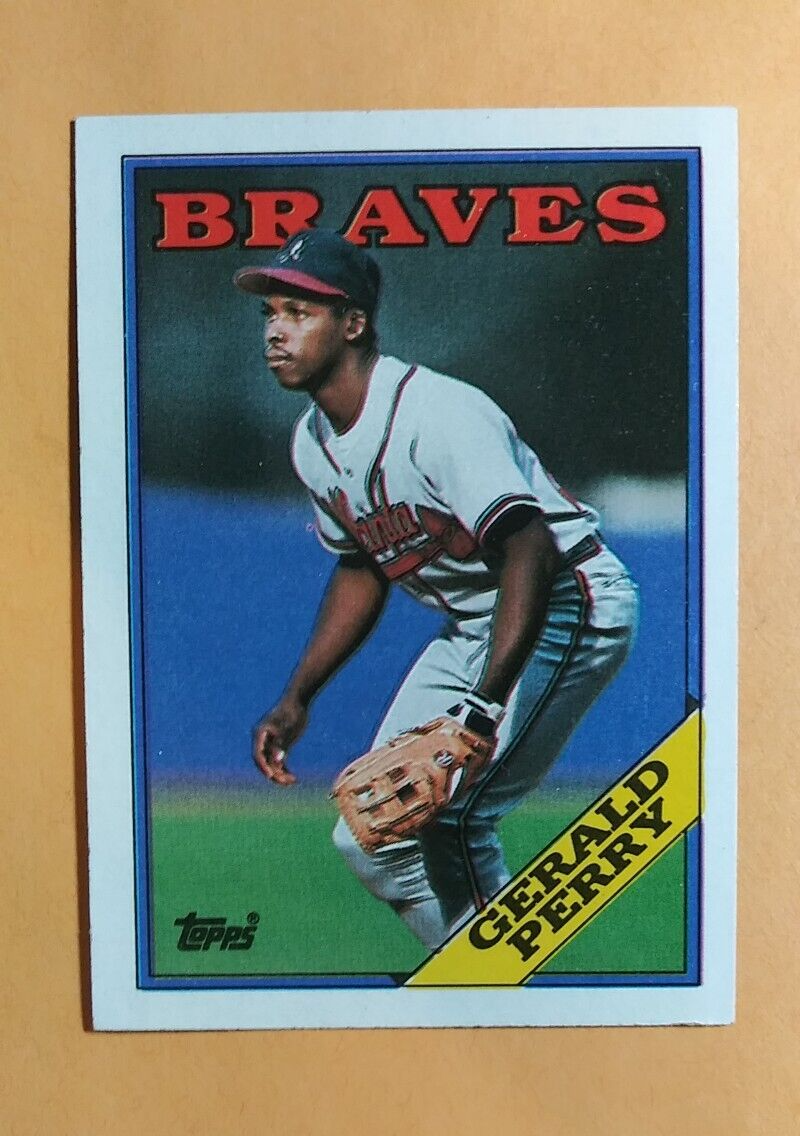 1988 Topps Baseball Card Gerald Perry Atlanta Braves #39 | eBay