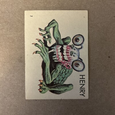 1965 Topps Ugly Stickers Card #7 | eBay