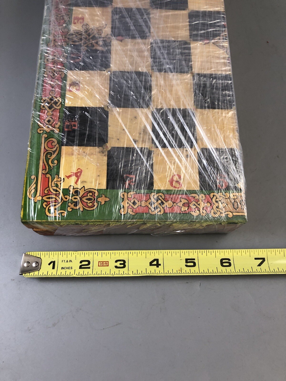 Custom Hand Painted Wood Chess Board-VC1 | eBay