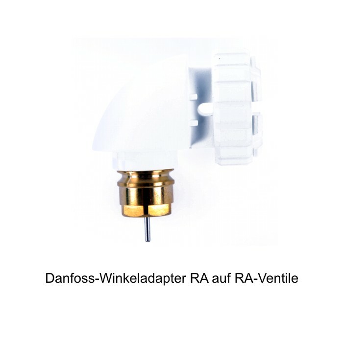 Heizungsventiladapter Ventiladapter RA RAV RAVL Winkeladapter Danfoss ...