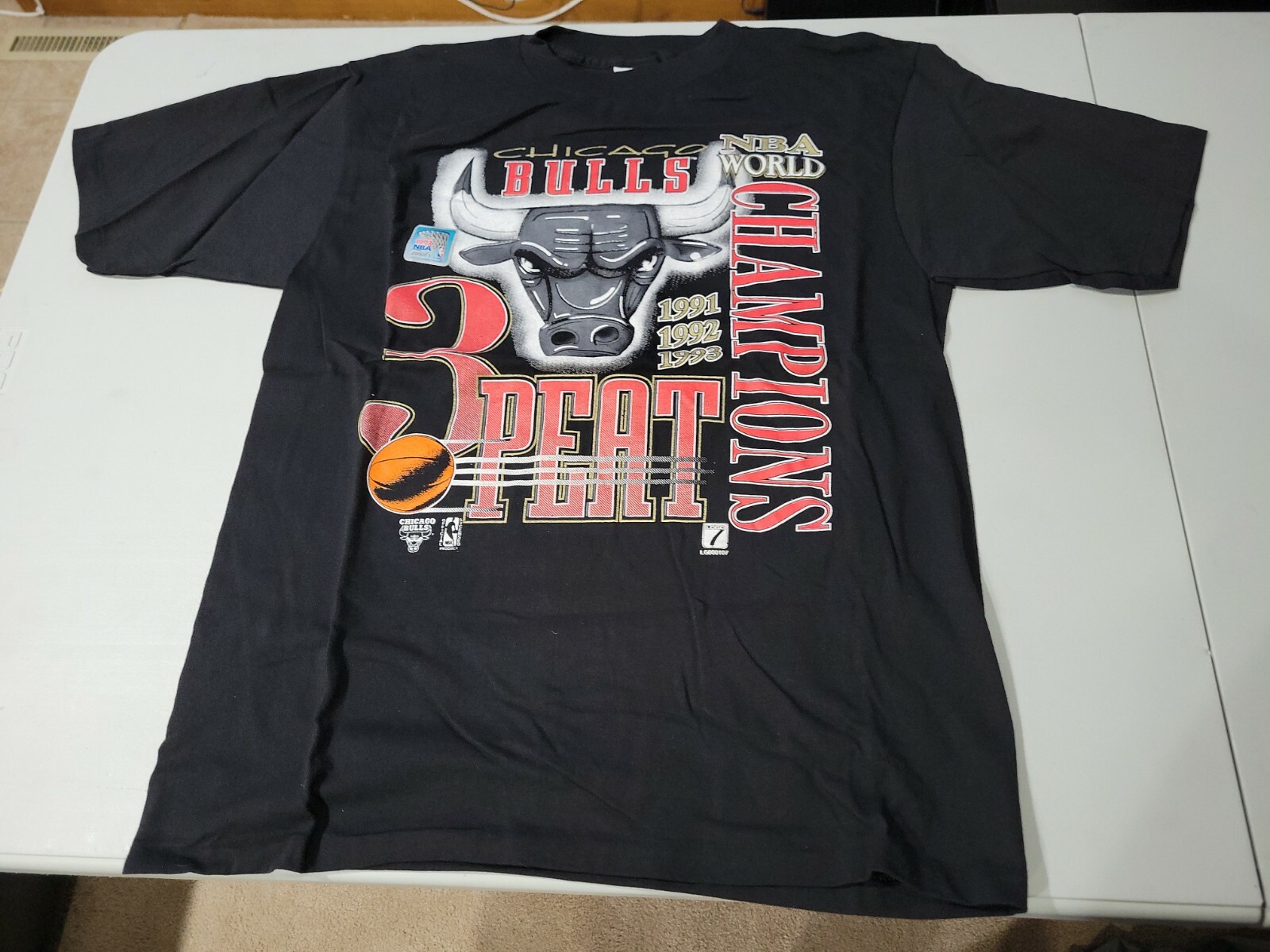 Chicago Bulls 3 Peat Logo