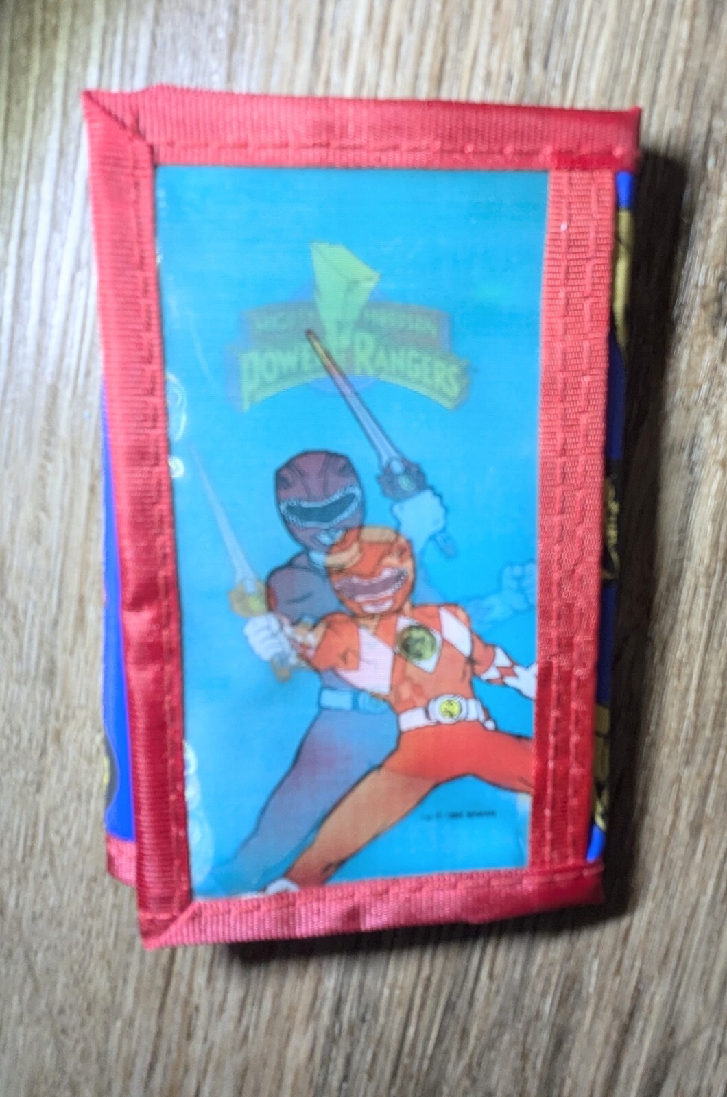 Power Rangers Vintage Wallet 1994, Trifold - Gem