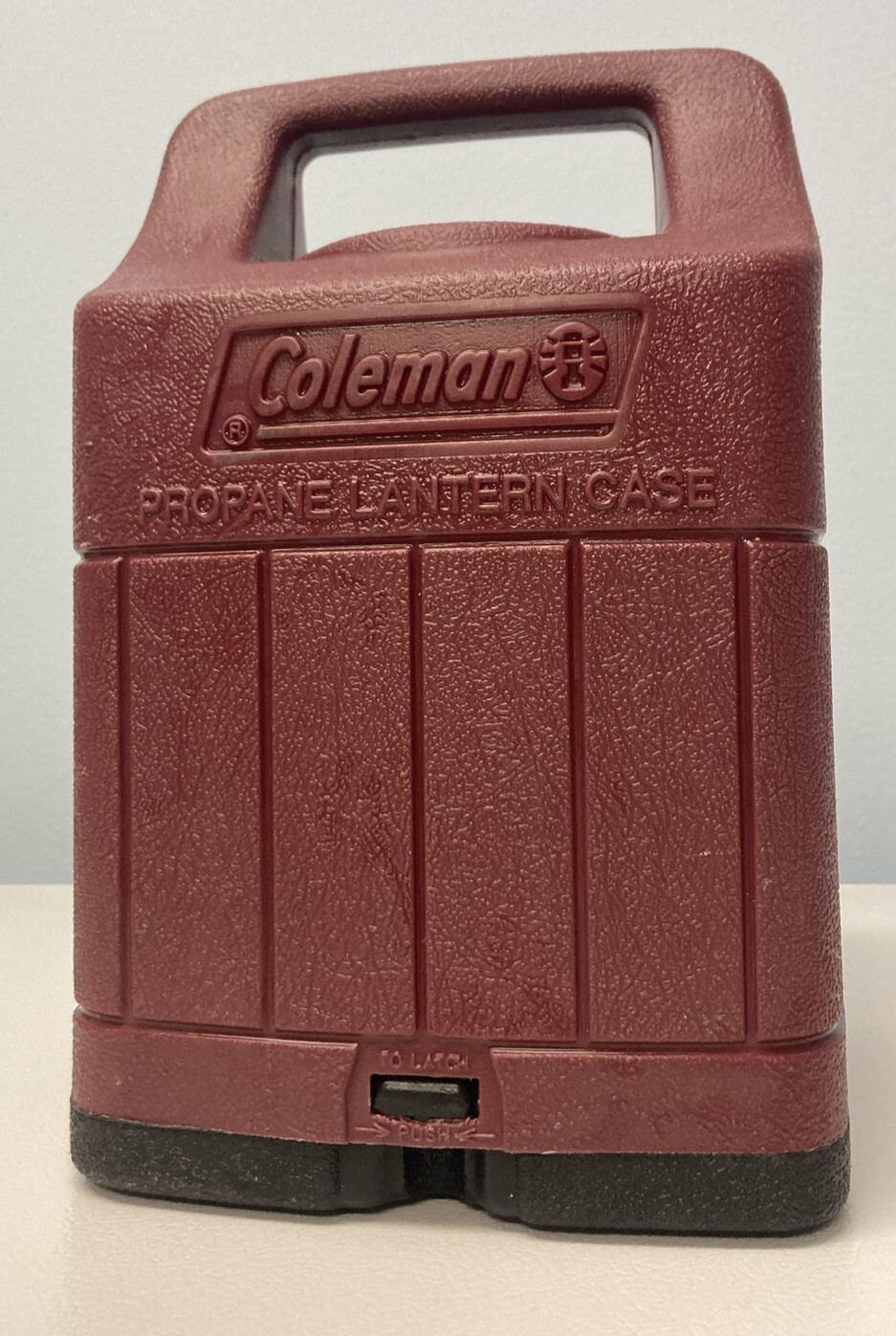Maroon Coleman Propane Lantern Carry Case CASE ONLY Wichita Kan. 5154A ...