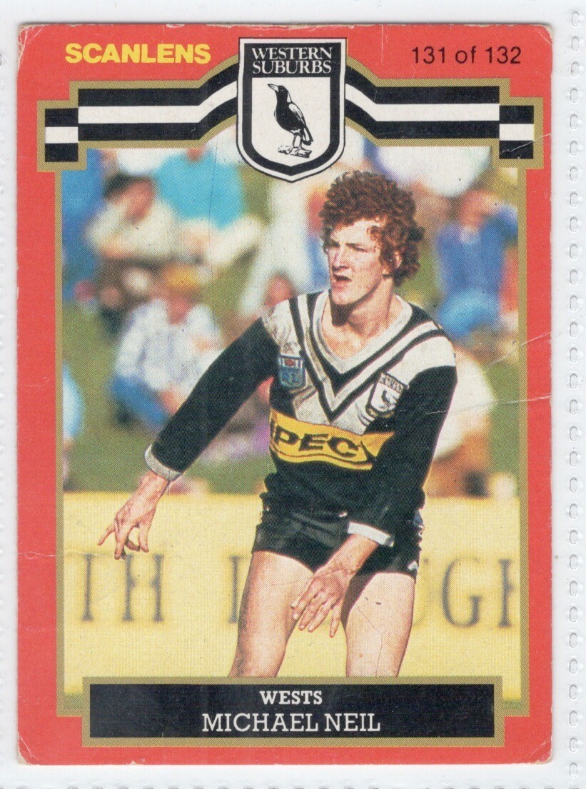 🔥 1986 SCANLENS MICHAEL NEIL 131 OF 132 🔥 | eBay Australia