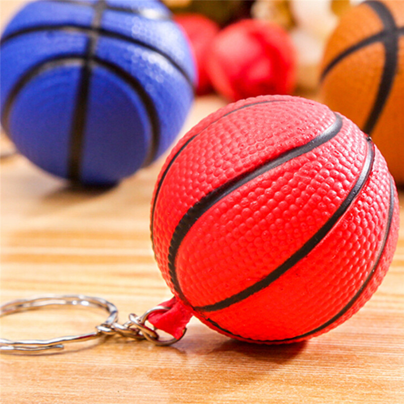 Basketball Key Chain Cute Ball Keyring keychain Jewelry Gis Creative ...